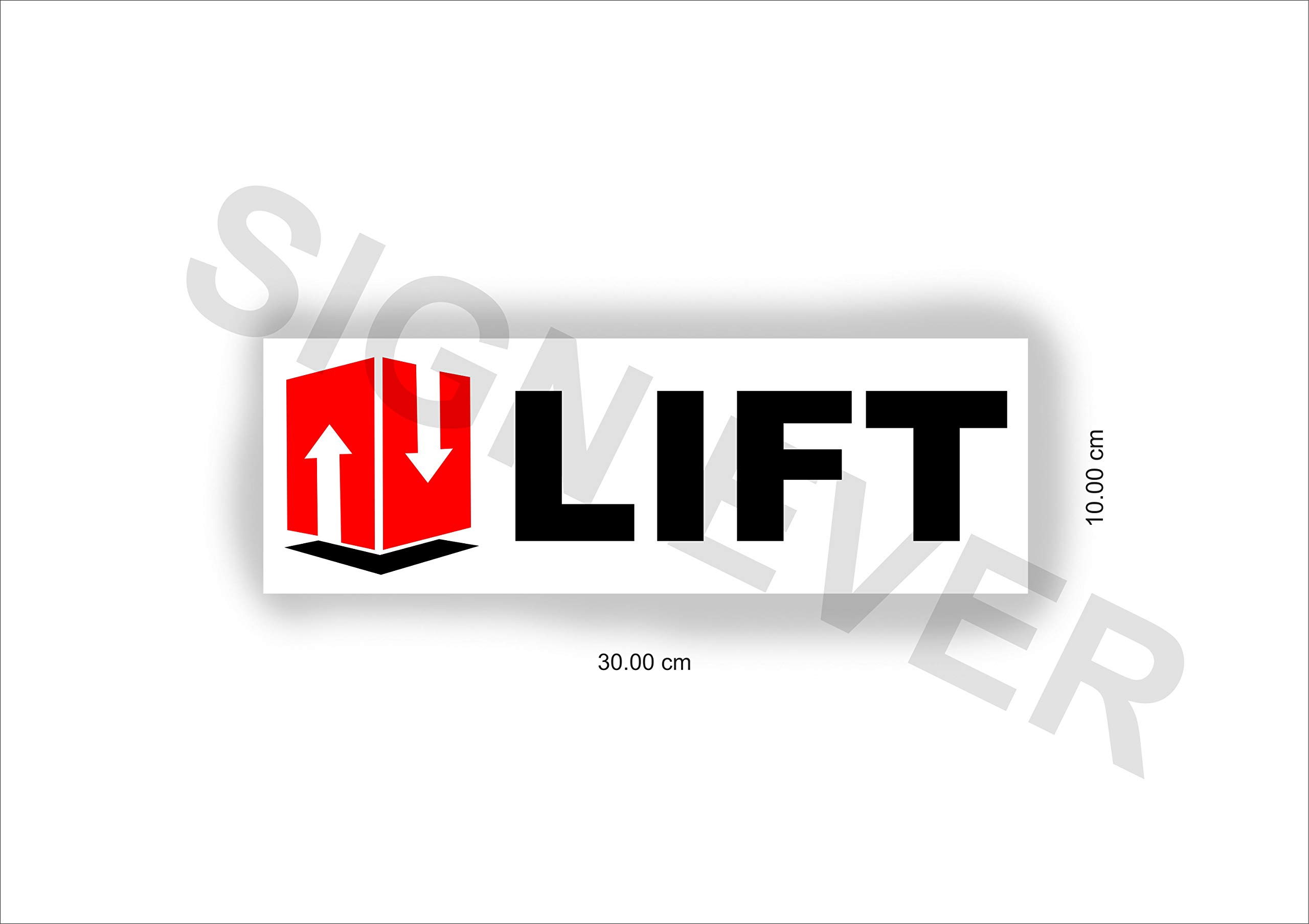 Buy SIGN EVER Lift Sign Board For Hospital Office Factory Shopping Mall ...