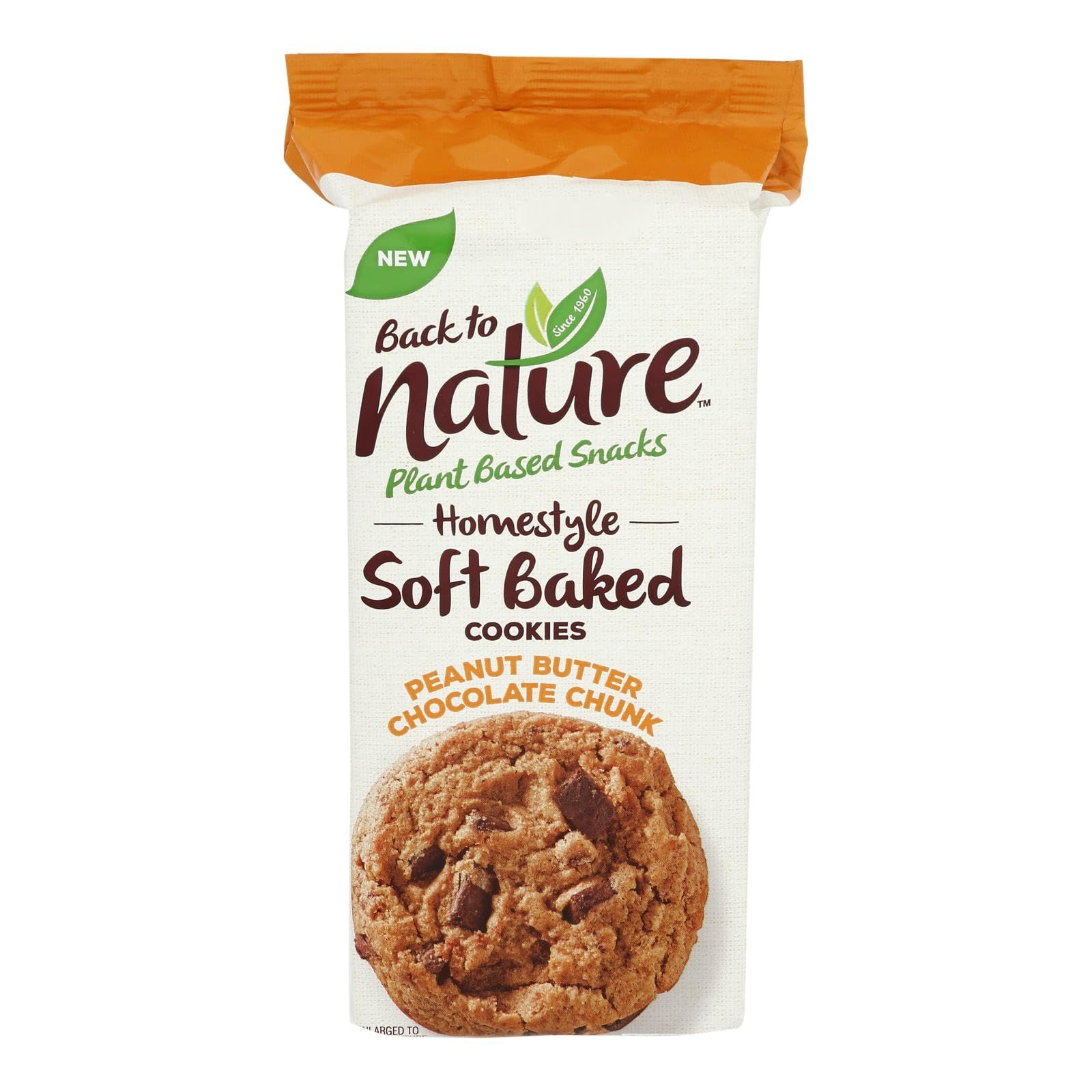Amazon.com: Back to Nature Peanut Butter Chocolate Chunk Cookies ...