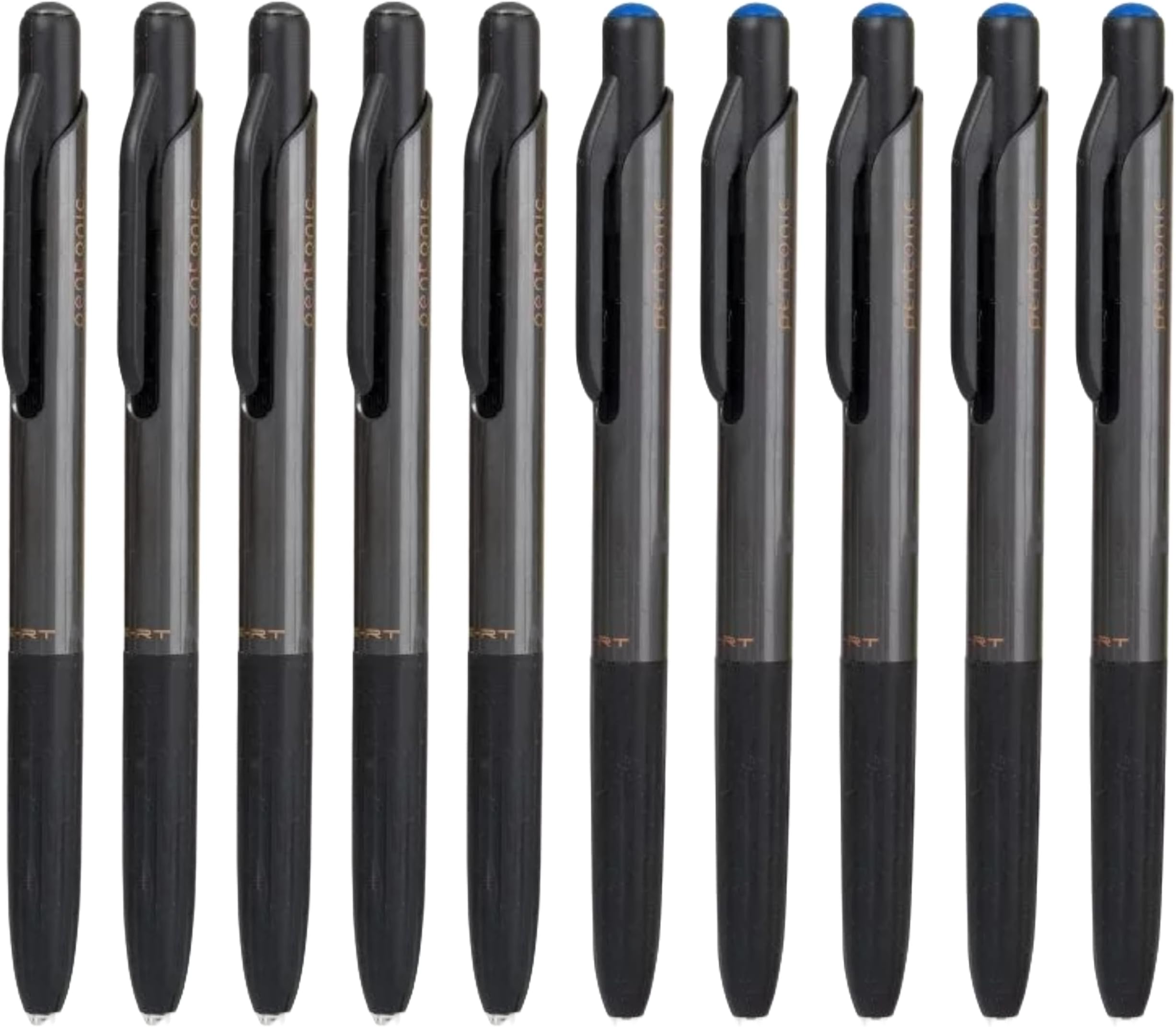 Pentonic G-RT 0.7 mm Retractable Gel Pen | Blue & Black Ink | Pack of ...