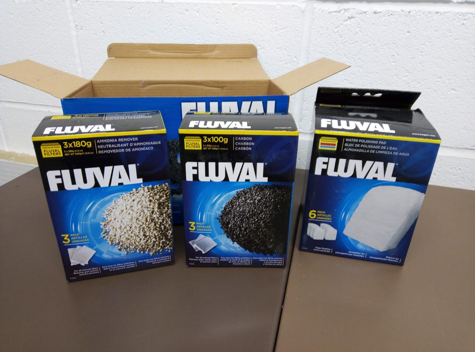 Fluval 305/6/7 and 405/6/7 Filter Extra Value Media Pack : Amazon.co.uk ...