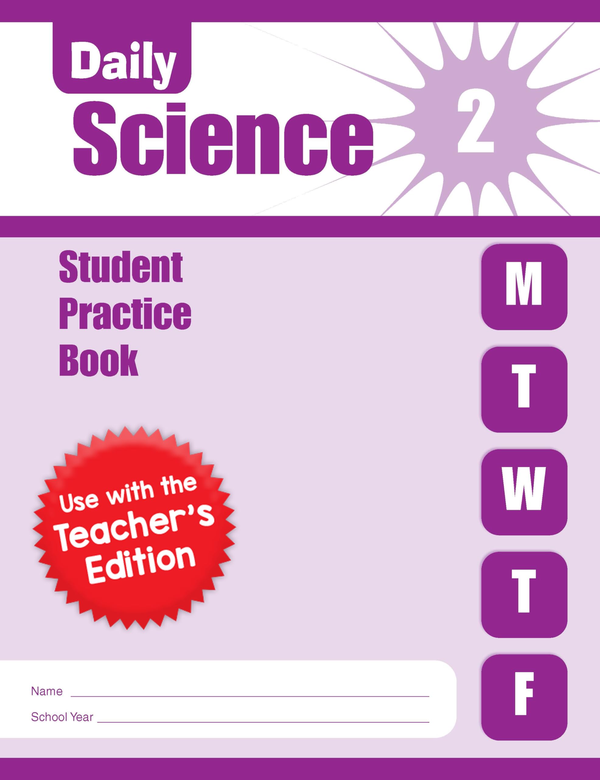 Amazon.com: Daily Science, Grade 2 Student Book: 9781609633899: Evan ...
