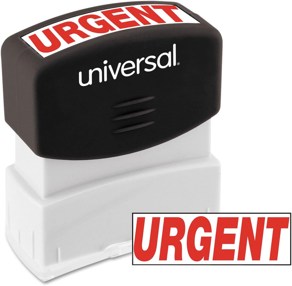 Amazon.com : Universal Message Stamp, URGENT, Pre-Inked/Re-Inkable, Red ...