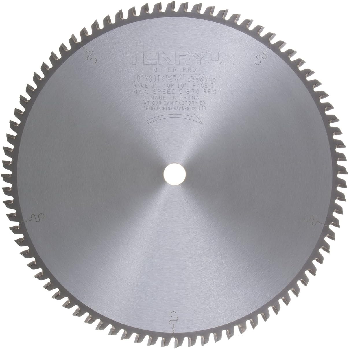 Tenryu MP-25580CB 10" 80t miter pro blade - Circular Saw Blades ...