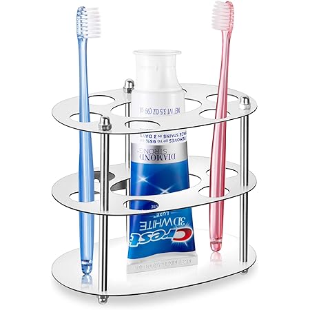 Amazon.com: HBlife Large Electric Toothbrush Holder for Bathroom ...
