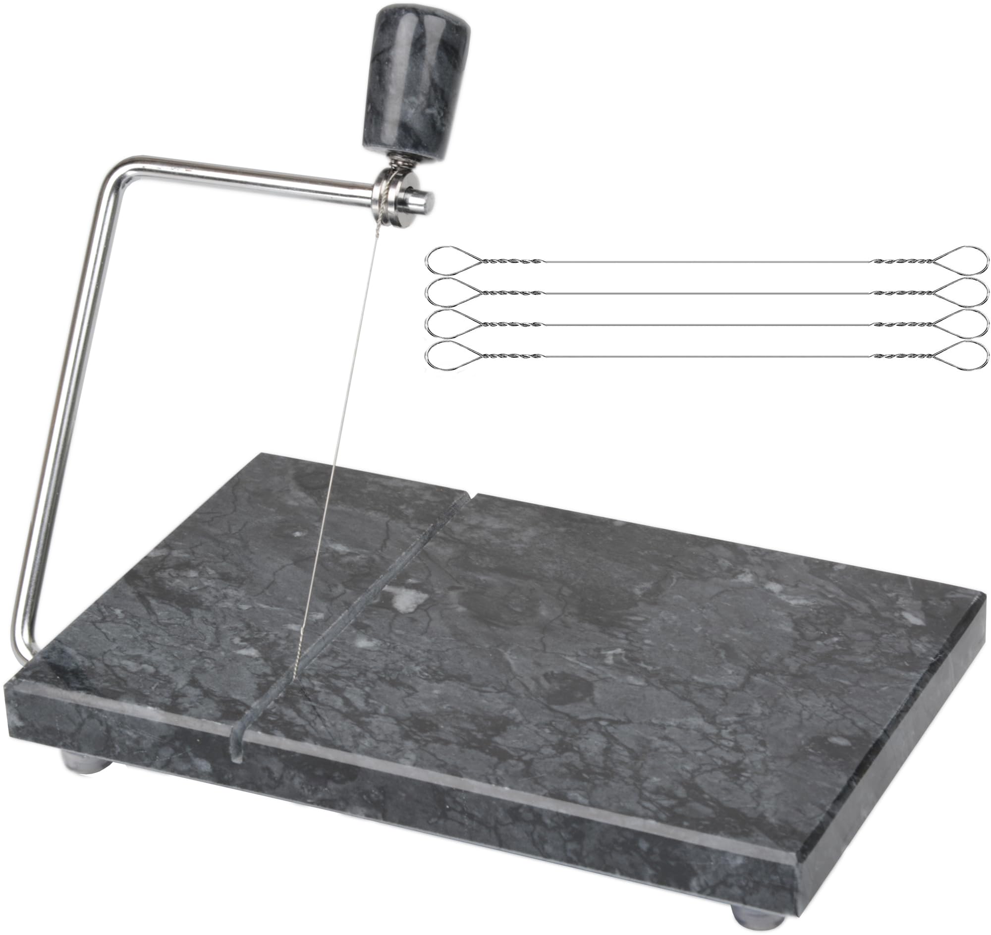 Amazon.com: Aisiming Marble Cheese Slicer,Non-stick Cheese Slicer ...