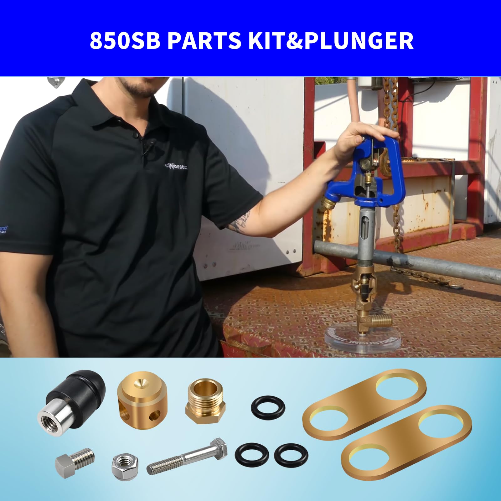 Snapklik.com : 850 Sb Parts Kit Yard Water Hydrant Repair Kits & 8842 ...