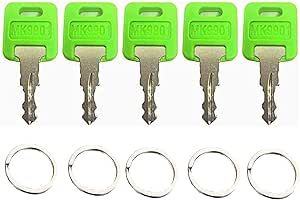 UOOH (5-Pack) RV MK9901 and 6601 Custom Cut Key Fits FIC 9901 Motorhome ...