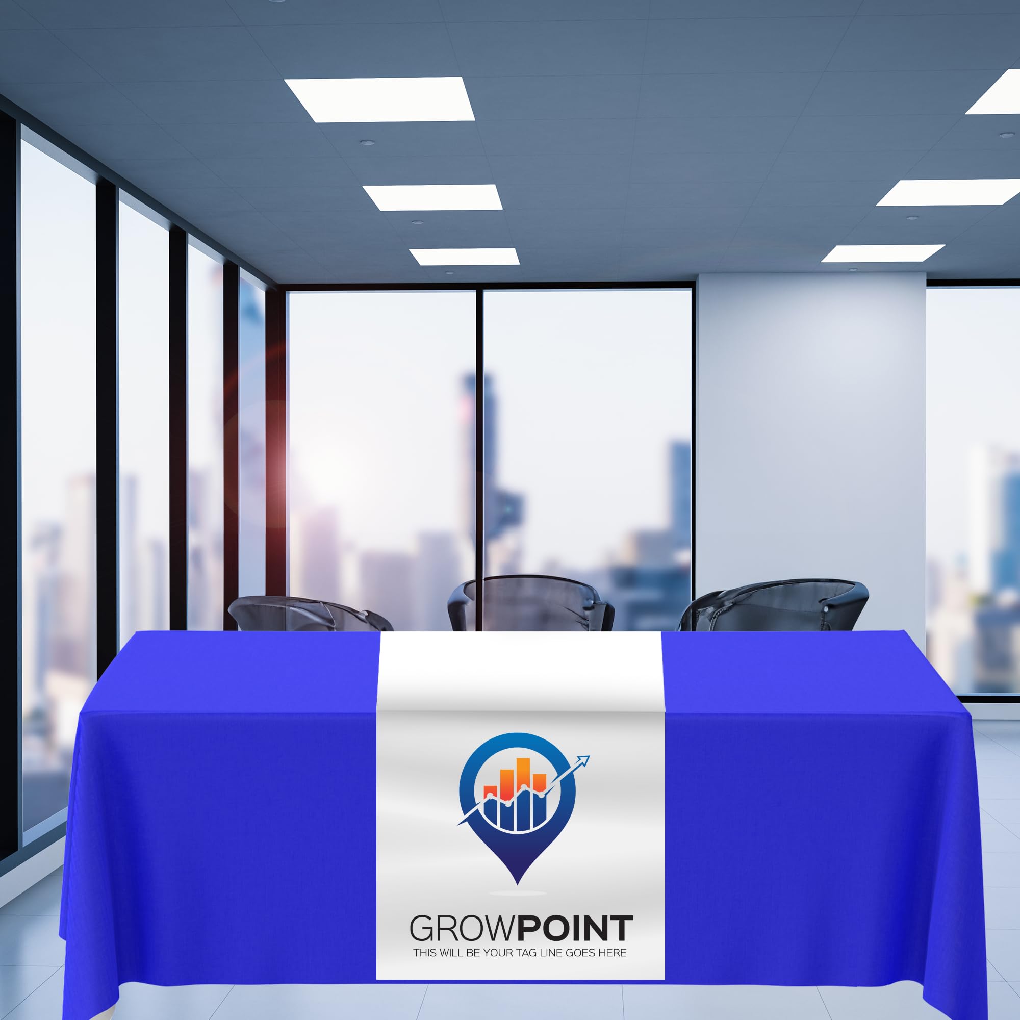 Vendor Booth Display Ships Next Day, Made In USA - Custom Table Runner ...