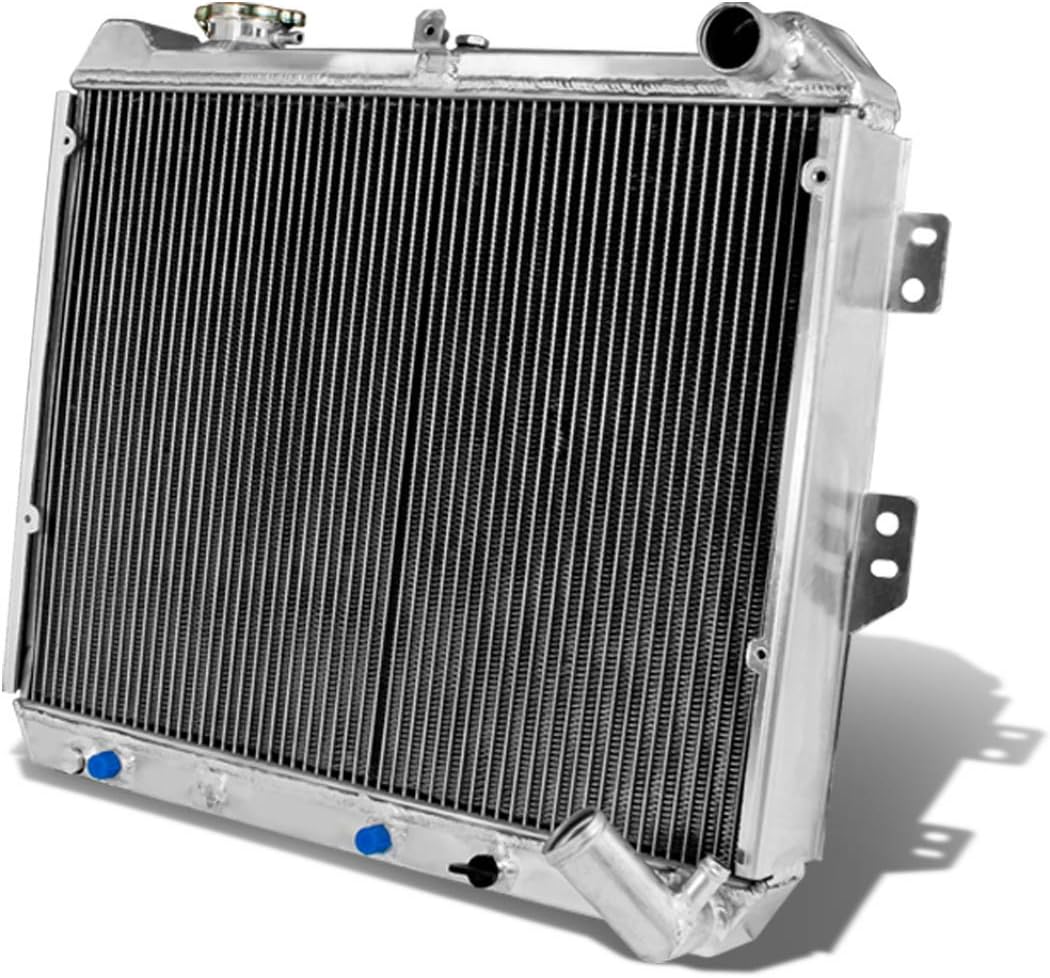 Amazon.com: DNA Motoring RA-ARSX02-MT-2 2-Row Full Aluminum Radiator ...