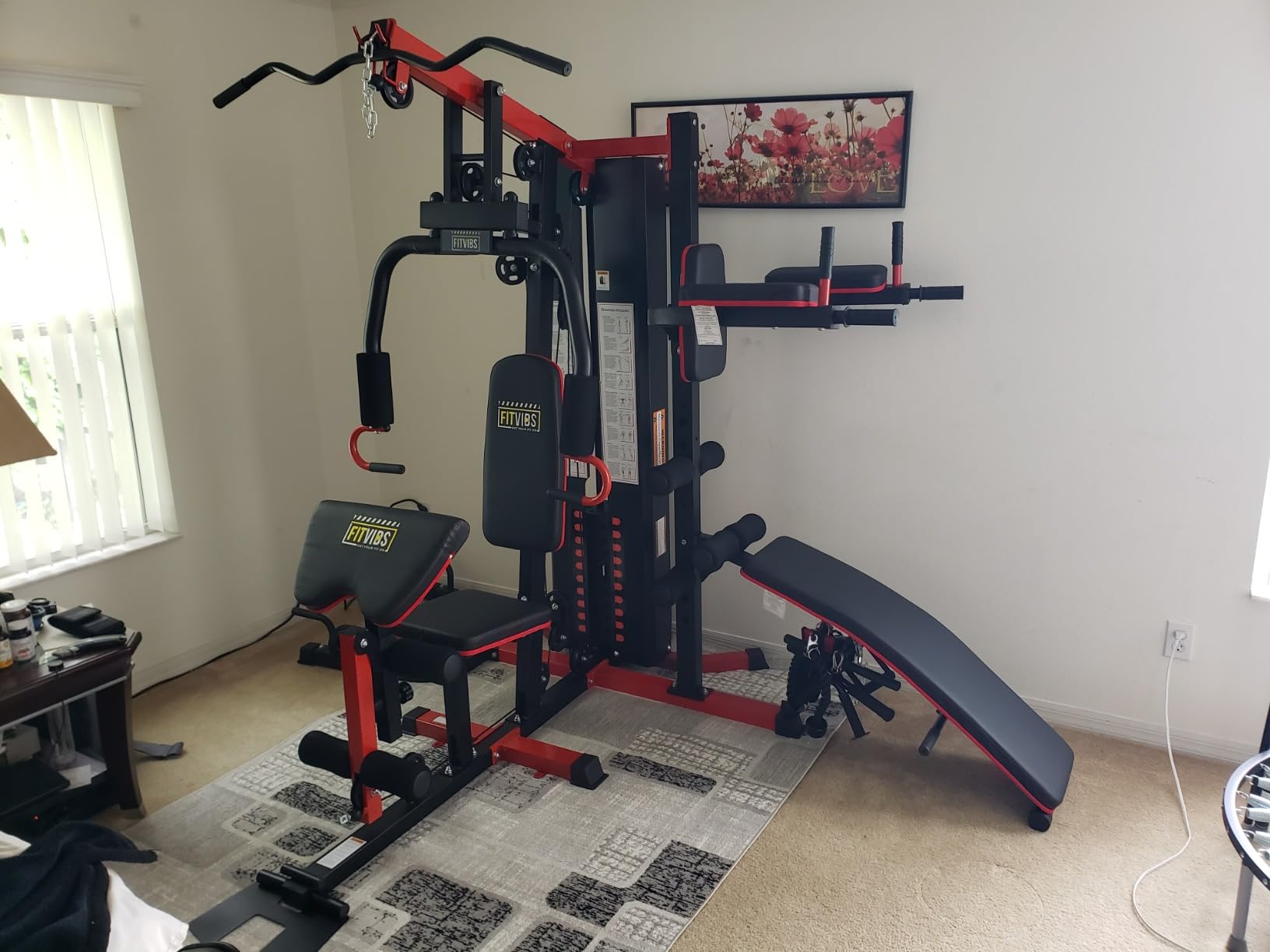 $22/mo - Finance Multifunctional Home Gym System Workout Station with ...