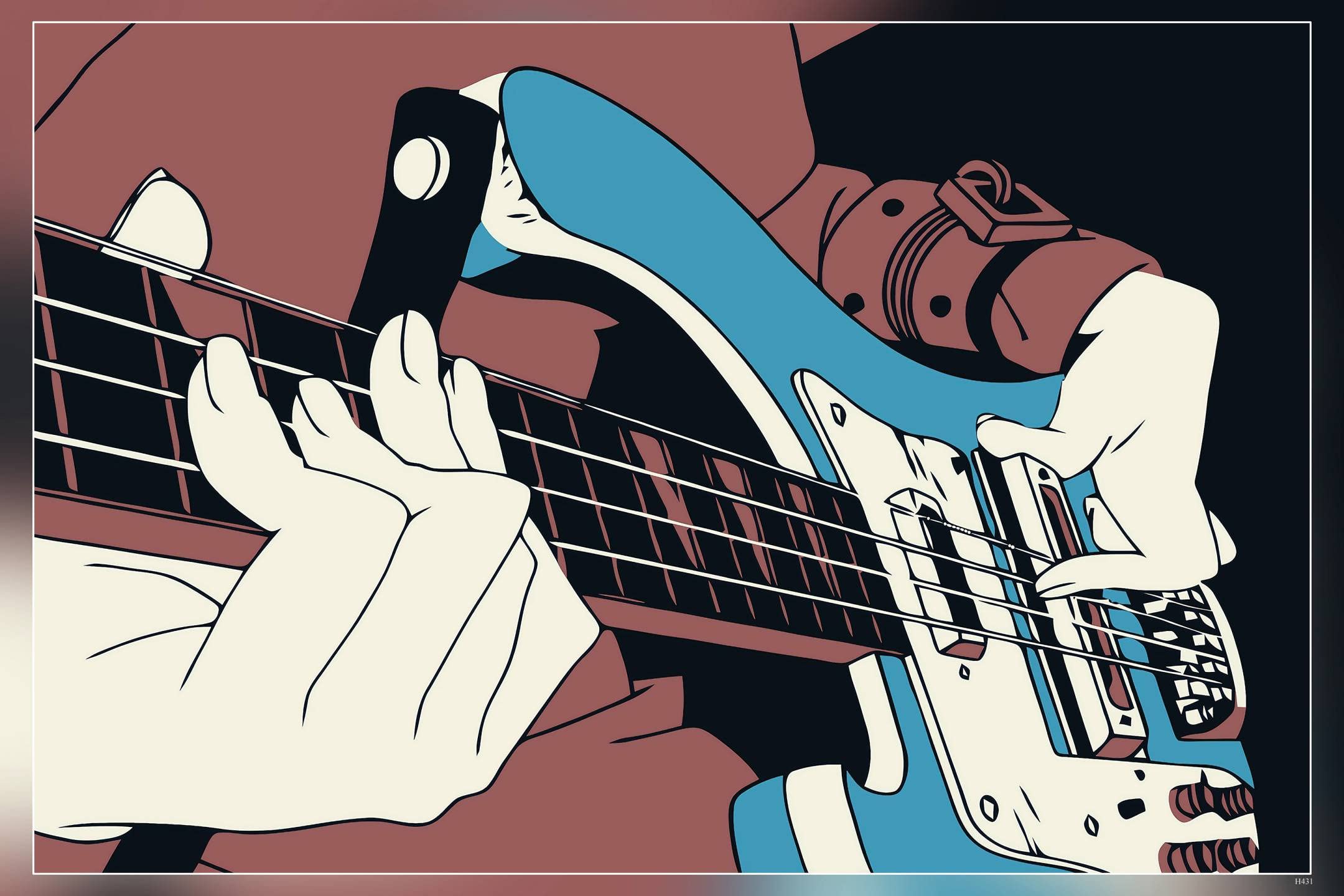 Bass Guitars Anime Images