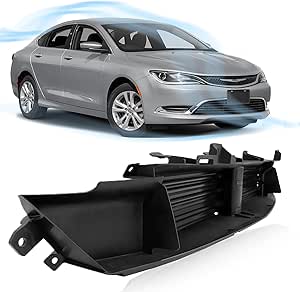 Amazon.com: CarPartsDepot Front Active Grille Shutter w/Motor ...