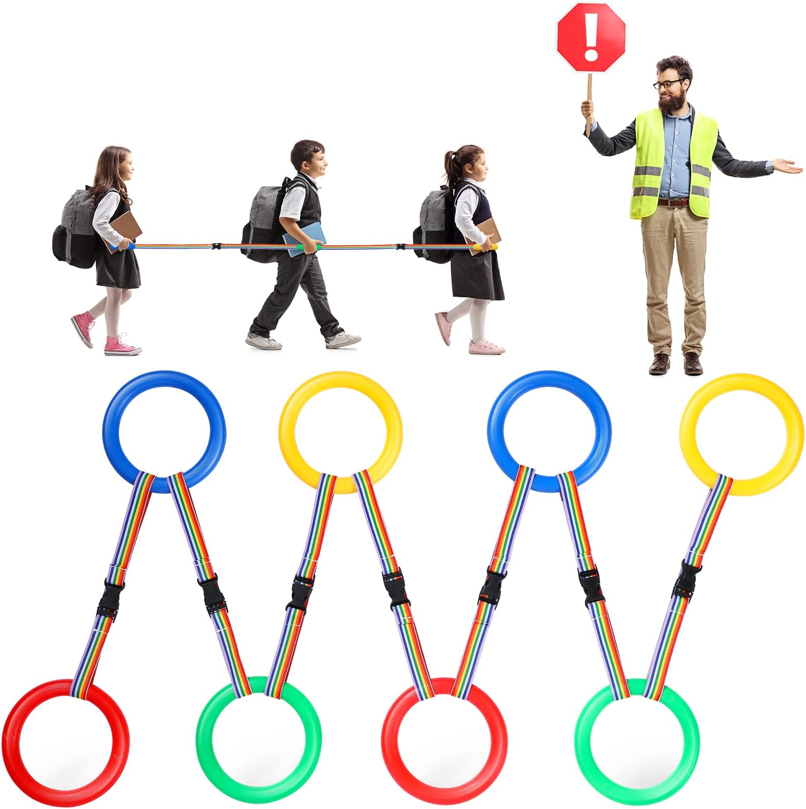 Amazon.com : Chumia 8 Set Walking Rope for Preschool Toddlers Kids 4 ...