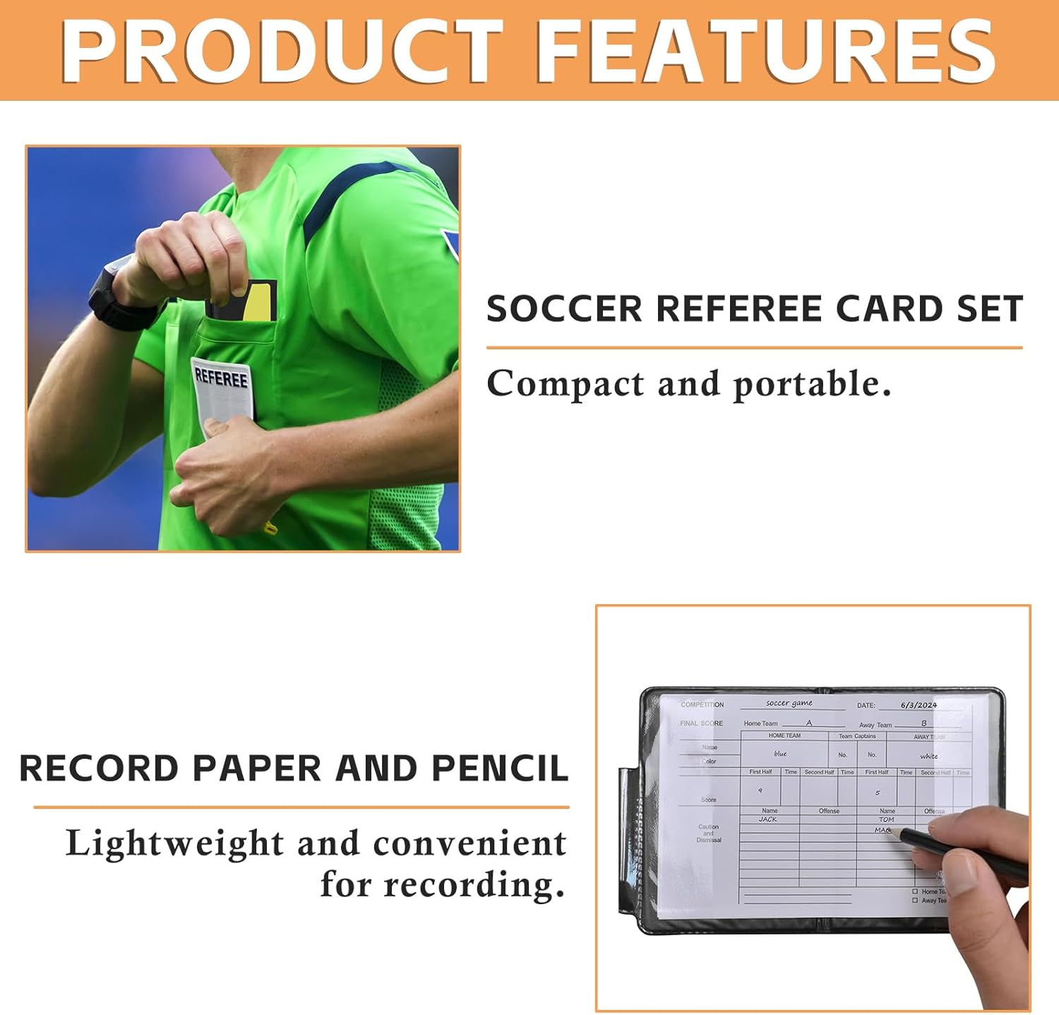 Soccer Referee Card Set, Red and Yellow Warning Nepal | Ubuy