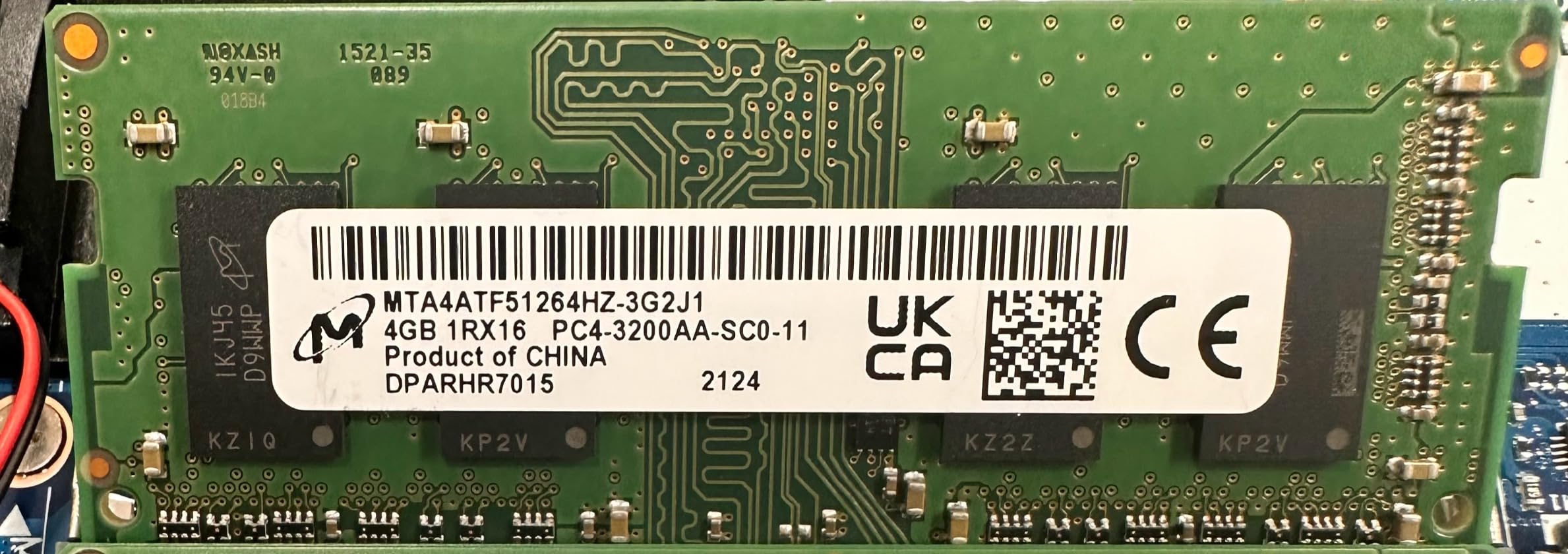 Amazon.co.jp: Micron MTA4ATF51264HZ-2G6E1 非ECC PC4-2666V 4GB DDR4 ...