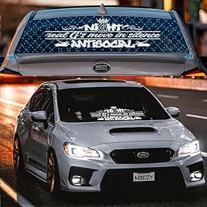 Amazon.com - Noizy Graphics 36" JDM Rear Window Decal Windshield ...