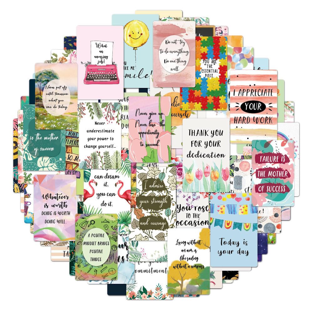 Amazon.com : Encouragement Cards, 72 pcs, Inspirational Cards ...