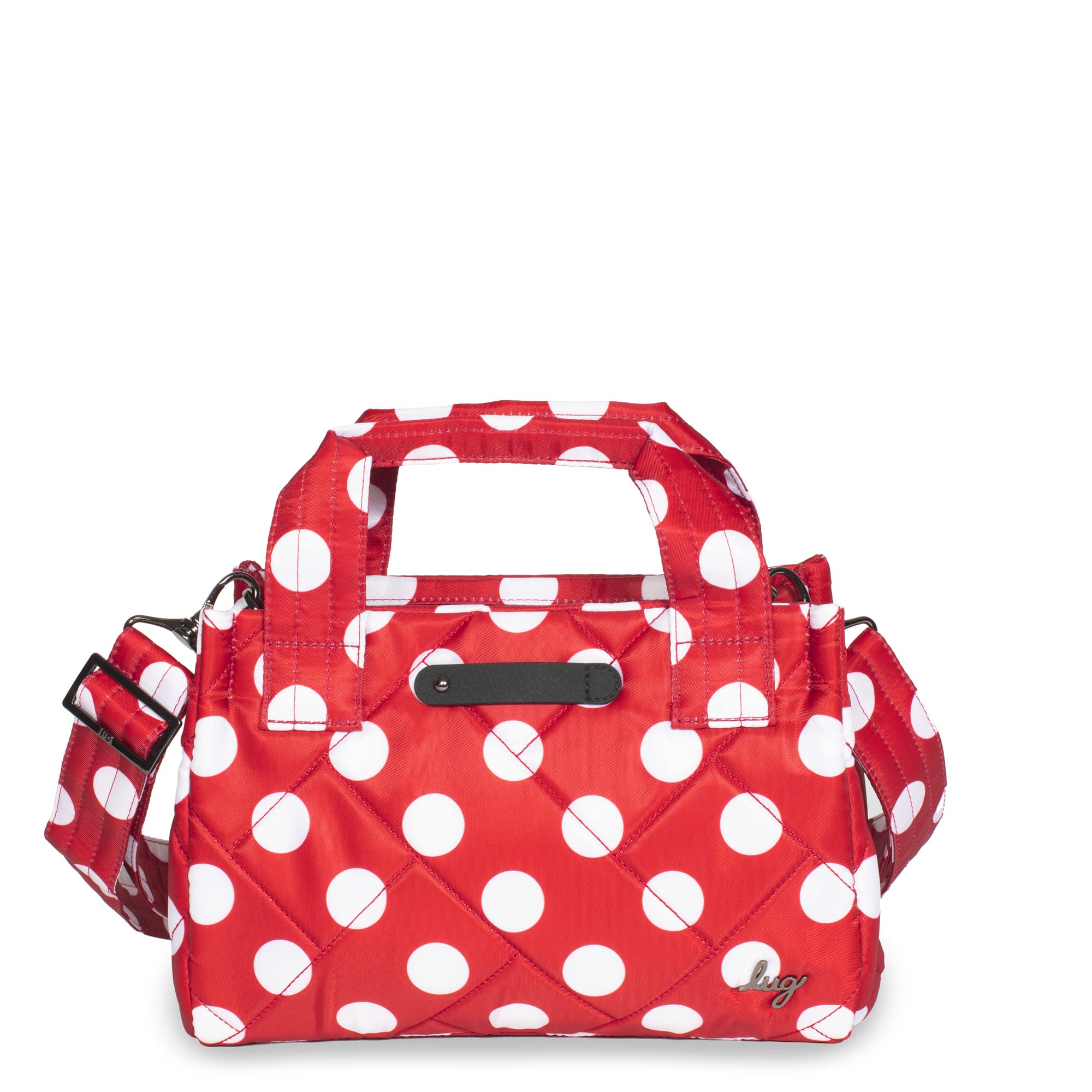 Lug Jitterbug, Crmsn Lg Dot Ls: Handbags: Amazon.com