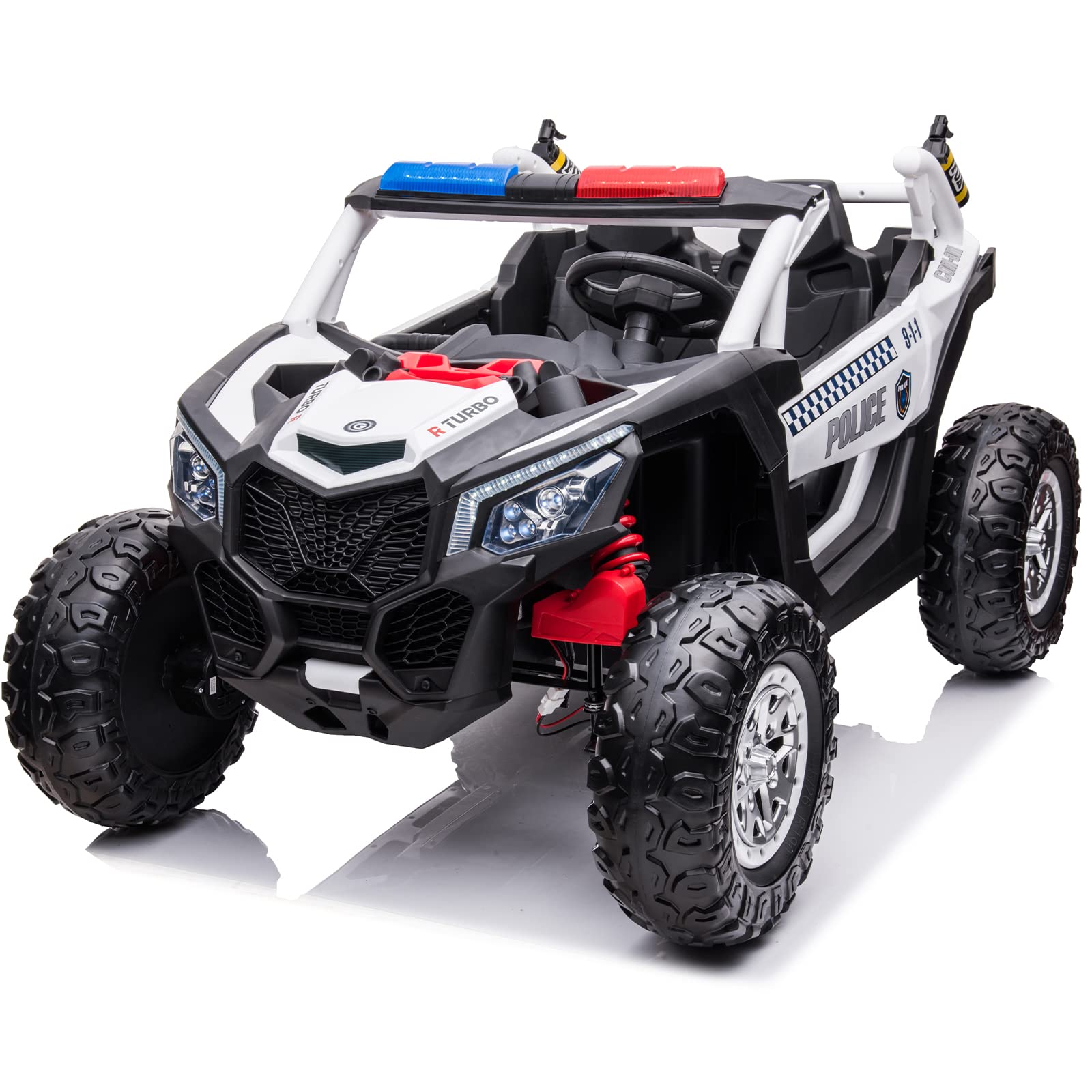 Buy Sopbost 24V Ride On Toys for Big Kids 2 Seater Kids UTV 4x4 Ride On ...