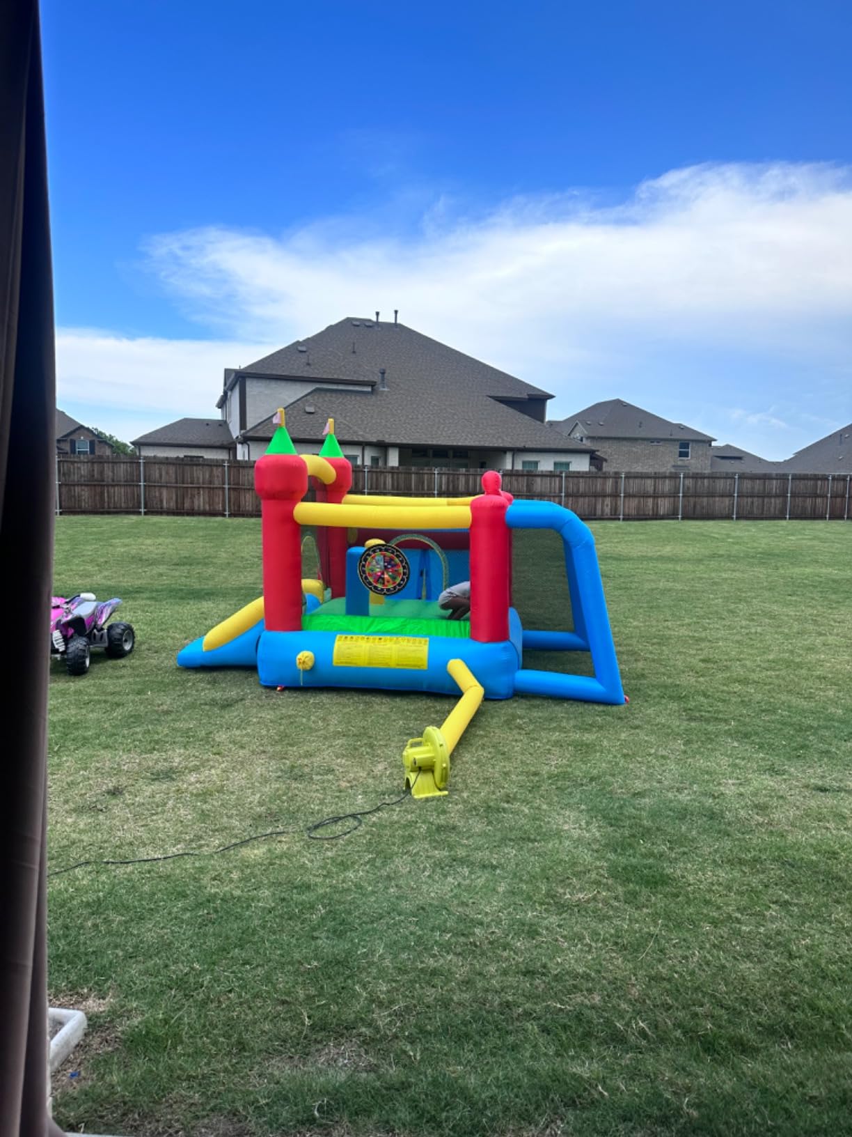 $45/mo - Finance WATERJOY Inflatable Bounce House with 480 Blower, Kids ...