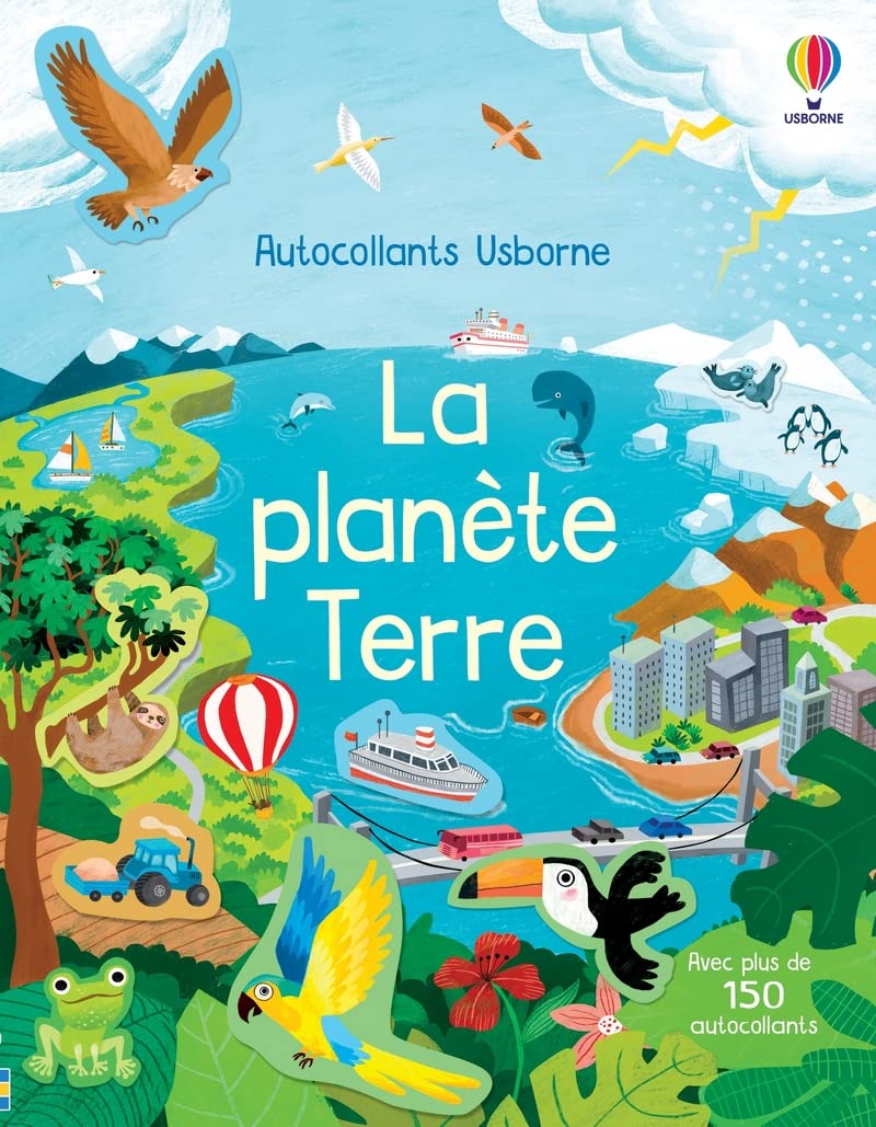 Amazon.fr - La planète Terre - Autocollants Usborne - Pickersgill ...