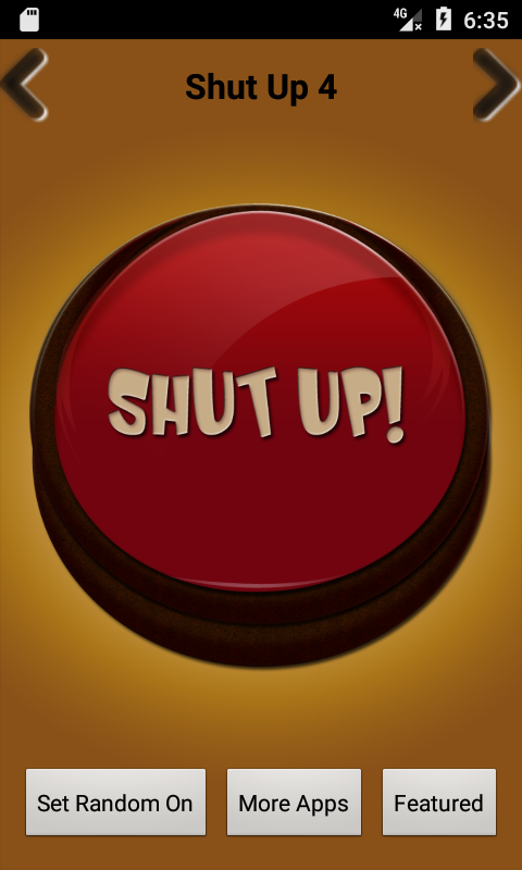 Shut Up Button - App on Amazon Appstore