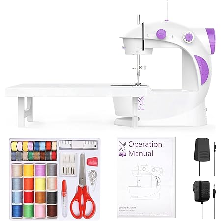 Amazon.com: KPCB Mini Sewing Machine for Beginners with DIY Bag ...