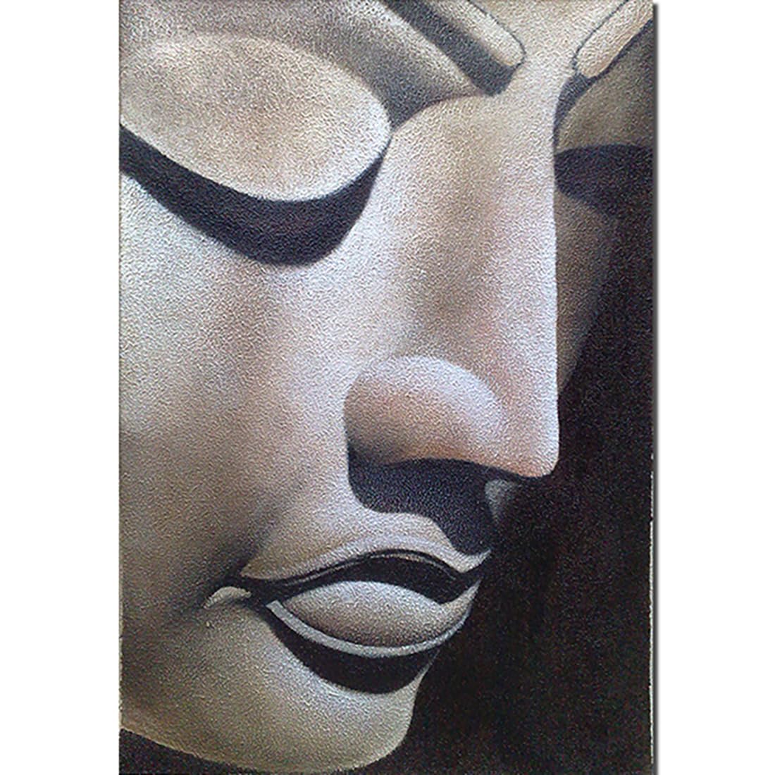 Abstract Buddha Face Paintings