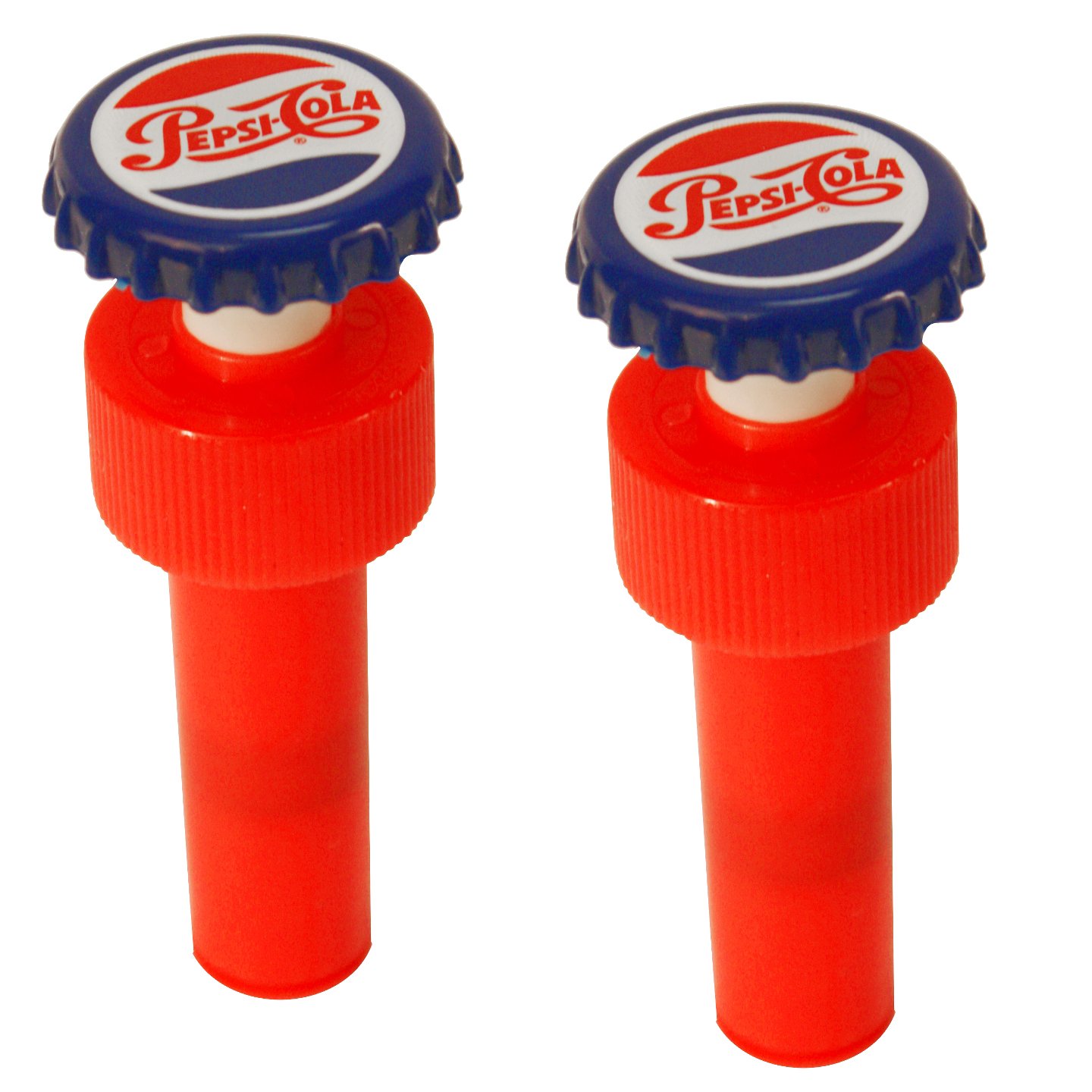 Jokari 18010P2 2 Count Pepsi Heritage Logo Fizz Keeper Soda Bottle Pump ...