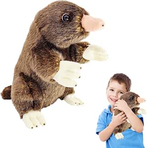 Amazon.com: ZHONGXIN MADE Mole Plush Toy - Realistic Mole Stuffed ...