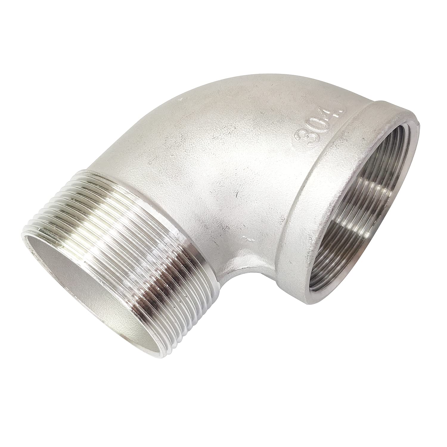Snapklik.com : 2 NPT Female X 2 NPT Male 90 Degree Street Elbow ...