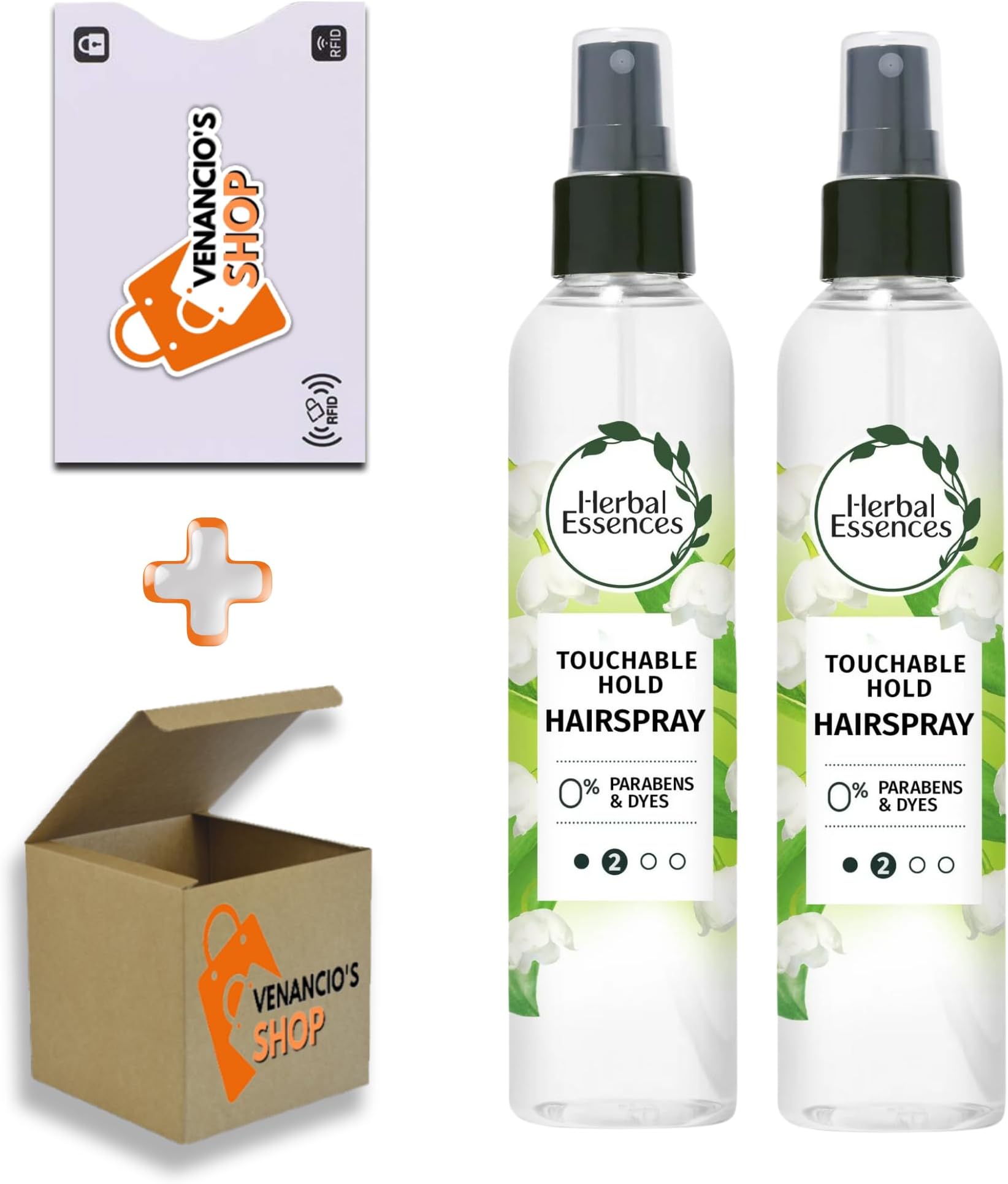 Amazon.com : Herbal Essences Bold Hold Hairspray, Hair Spray for All ...