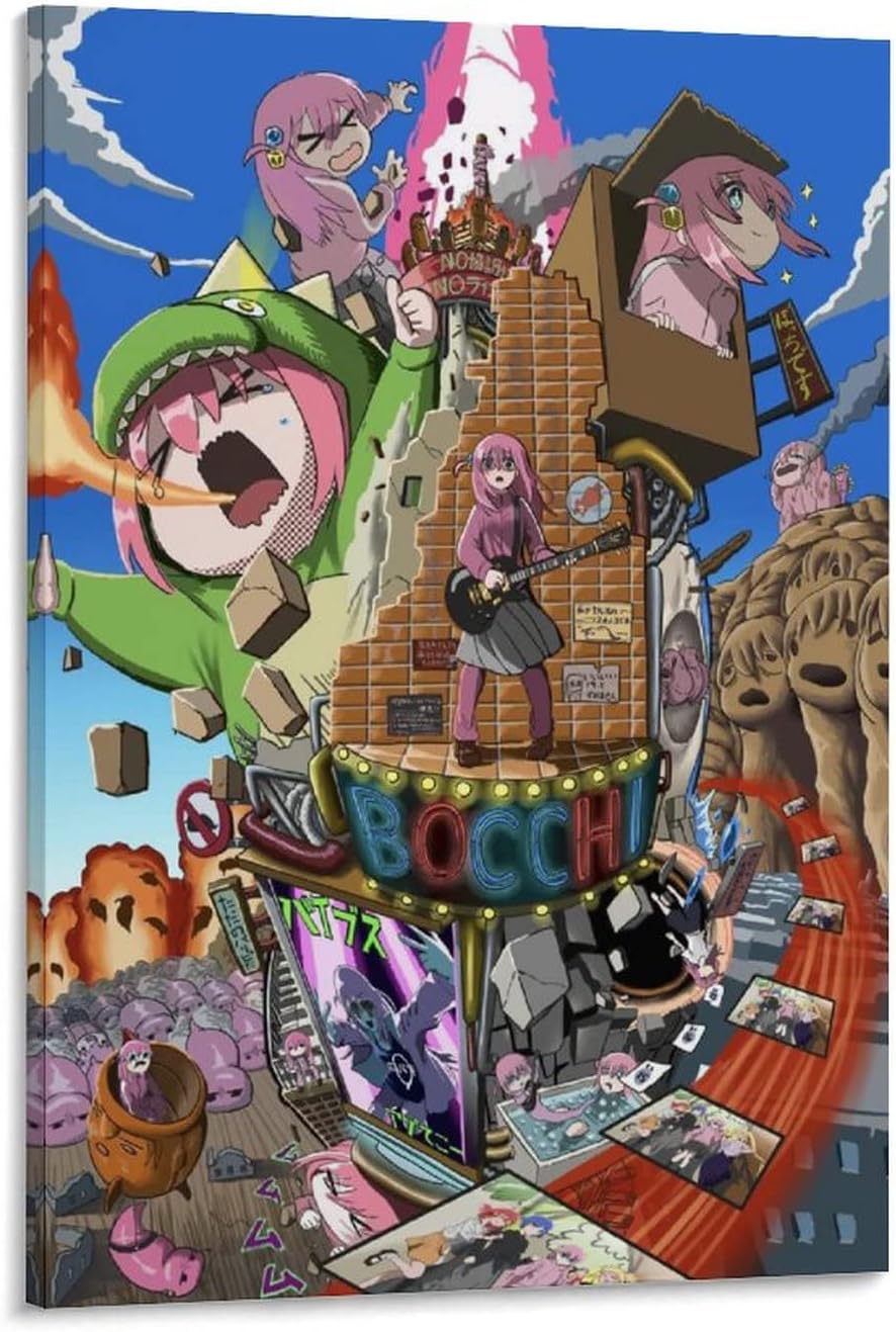 2022 Anime Poster Bocchi The Rock! Poster Bocchi The Rock! Main ...