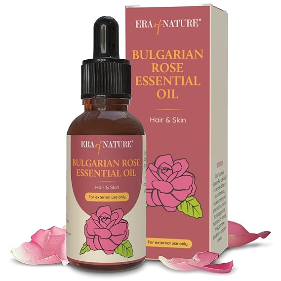 Amazon.com: Era of Nature Bulgarian Rose Essential Oil - 100% Pure Rose ...