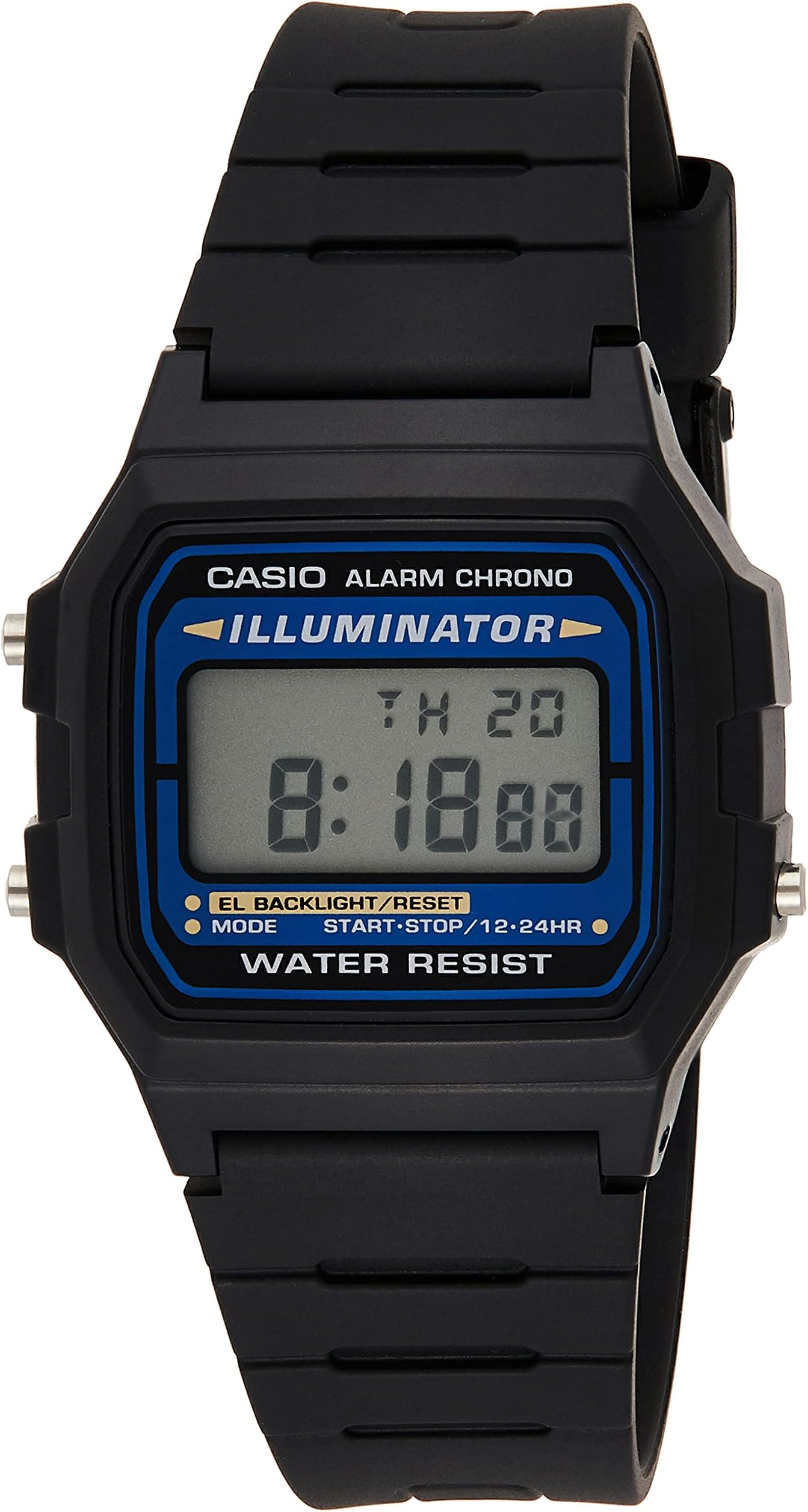 Casio F-105W-1ADF Kol Saati , Siyah , Standart : Amazon.com.tr: Moda