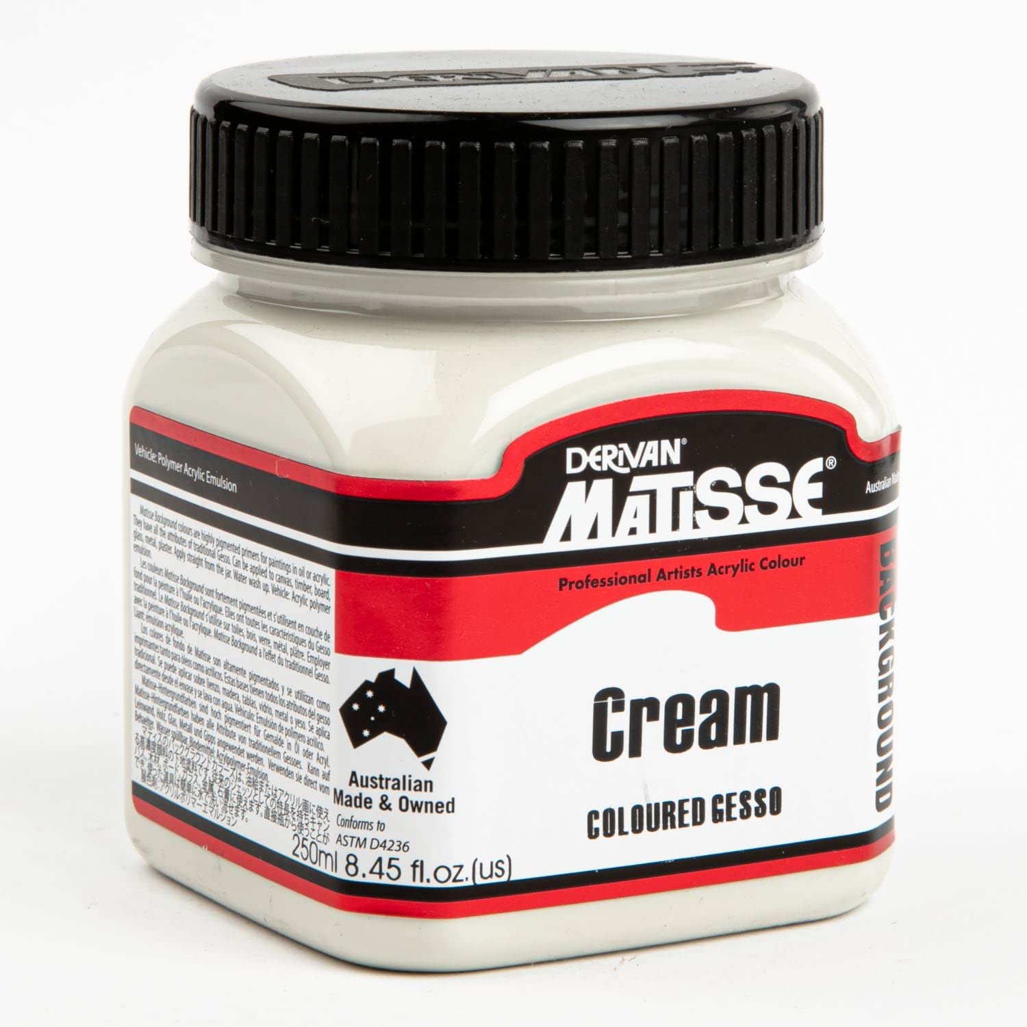 Amazon.com: Matisse Background Color 250 ml Jar - Cream : Beauty ...