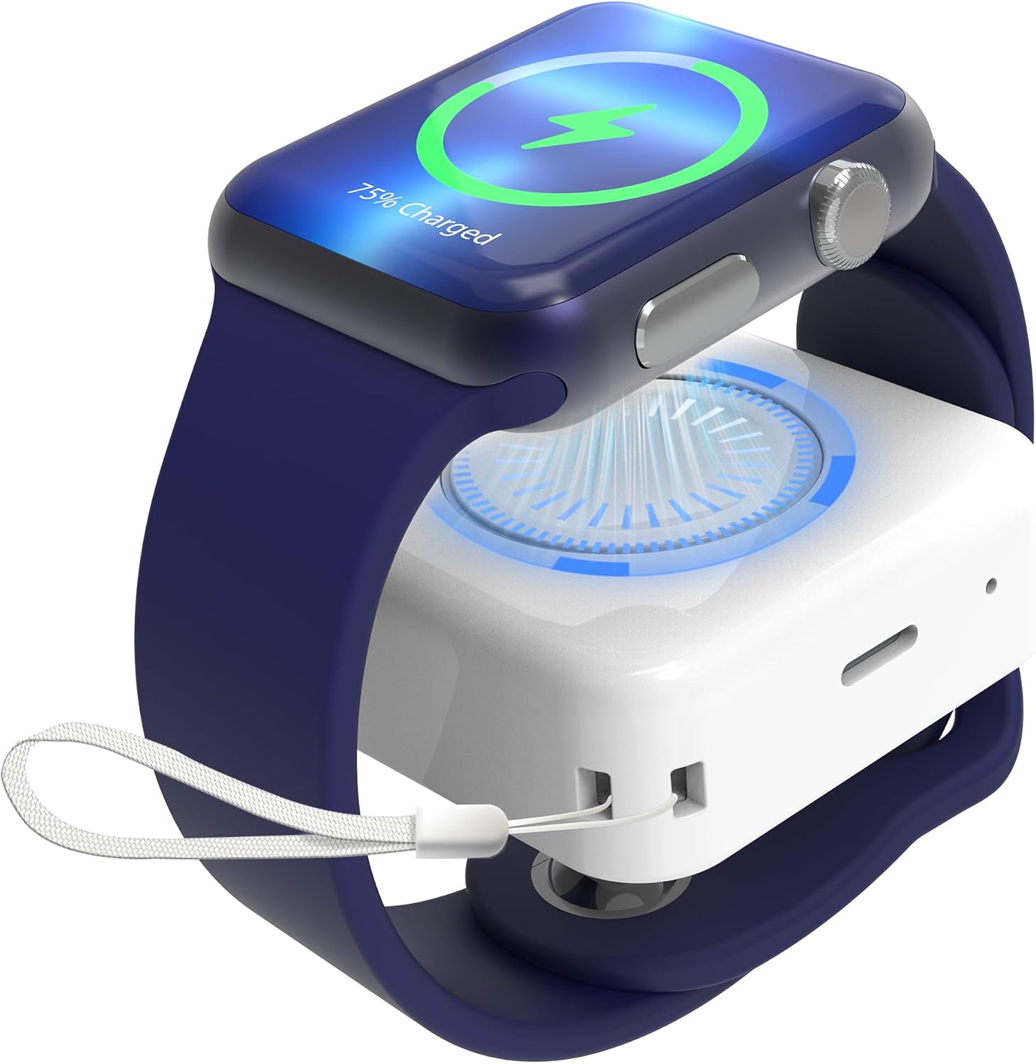 Amazon.com: NHCASURUE Portable Charger for Apple Watch Battery Pack ...