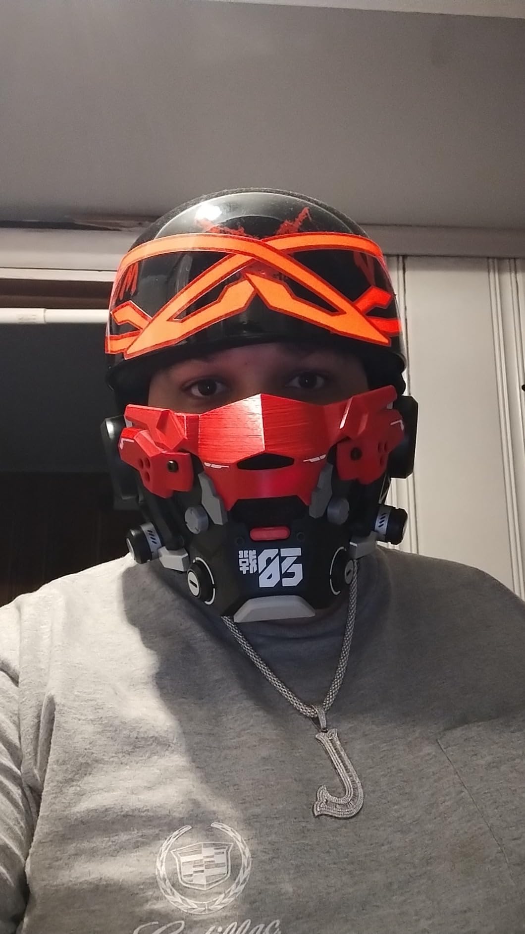 Amazon.com: Topoo Punk Mask Future Tactical Mask Cosplay Cyber Props ...