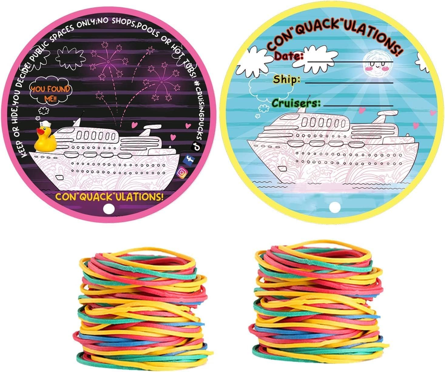 Amazon.com : Duck Duck Tags, Cruising Rubber Duck Tag, Ducking Game ...