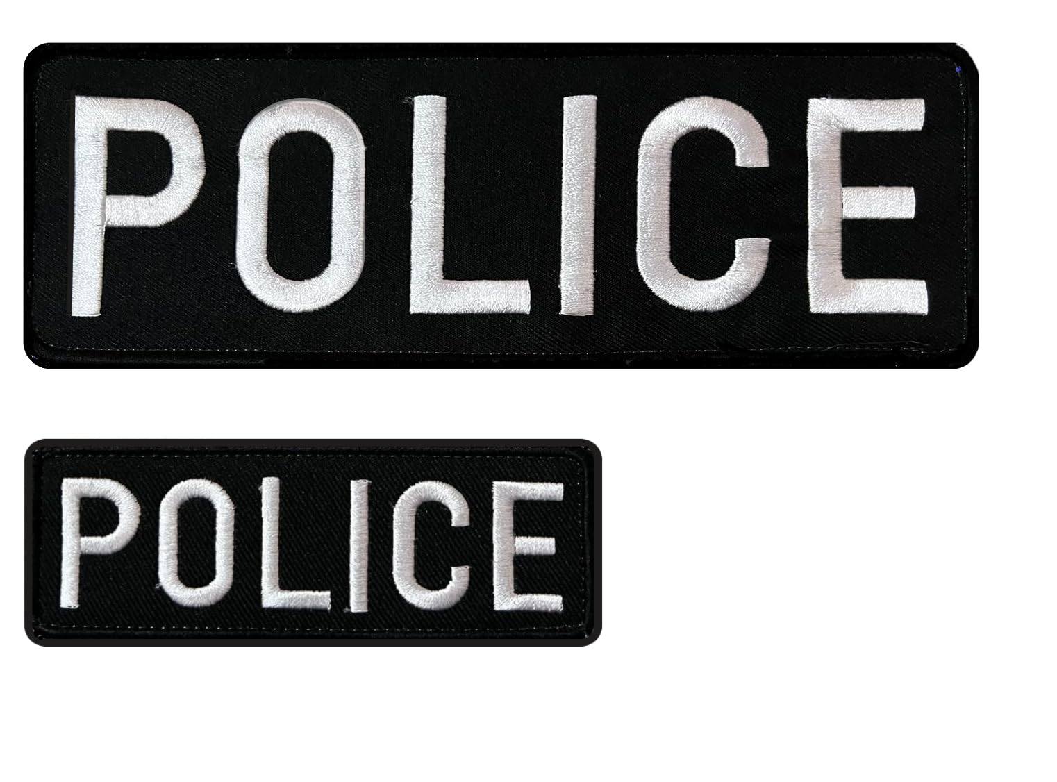 Amazon.com: Prime Fynd 2-Pack Embroidered Police Patch for Vest ...