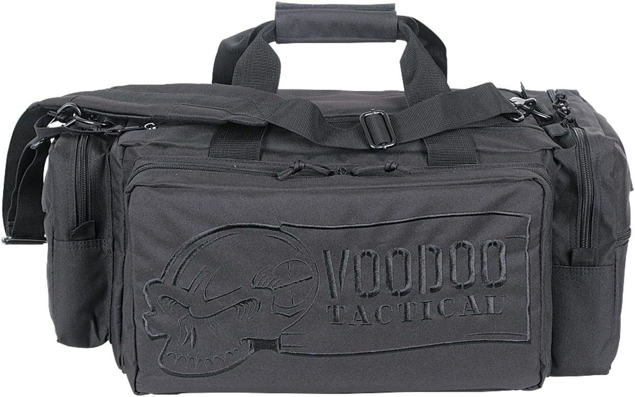 Amazon.com | VooDoo Tactical Compact Rhino Range Bag, Black, 15" x 11 ...