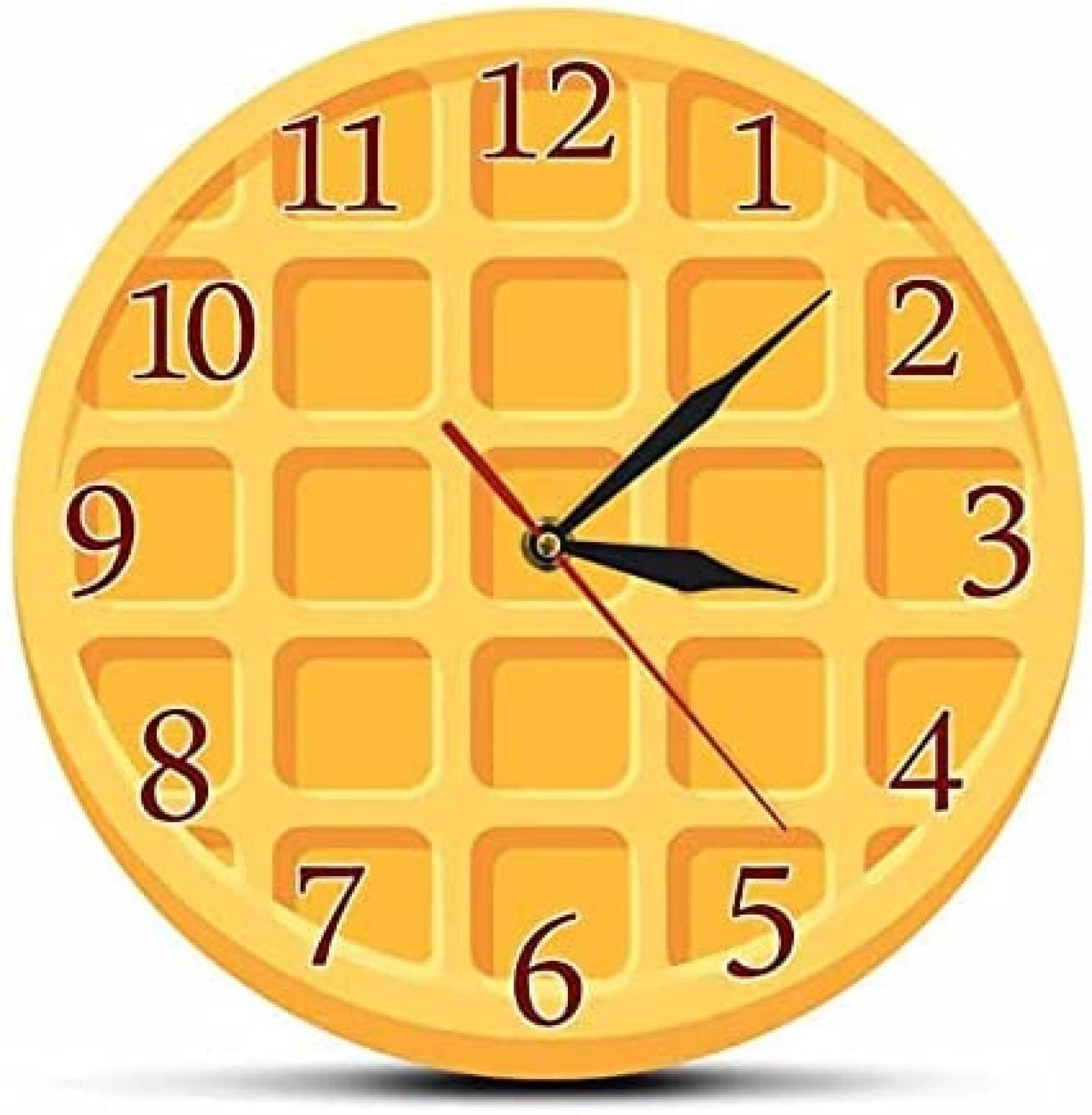 Round Cartoon Waffles