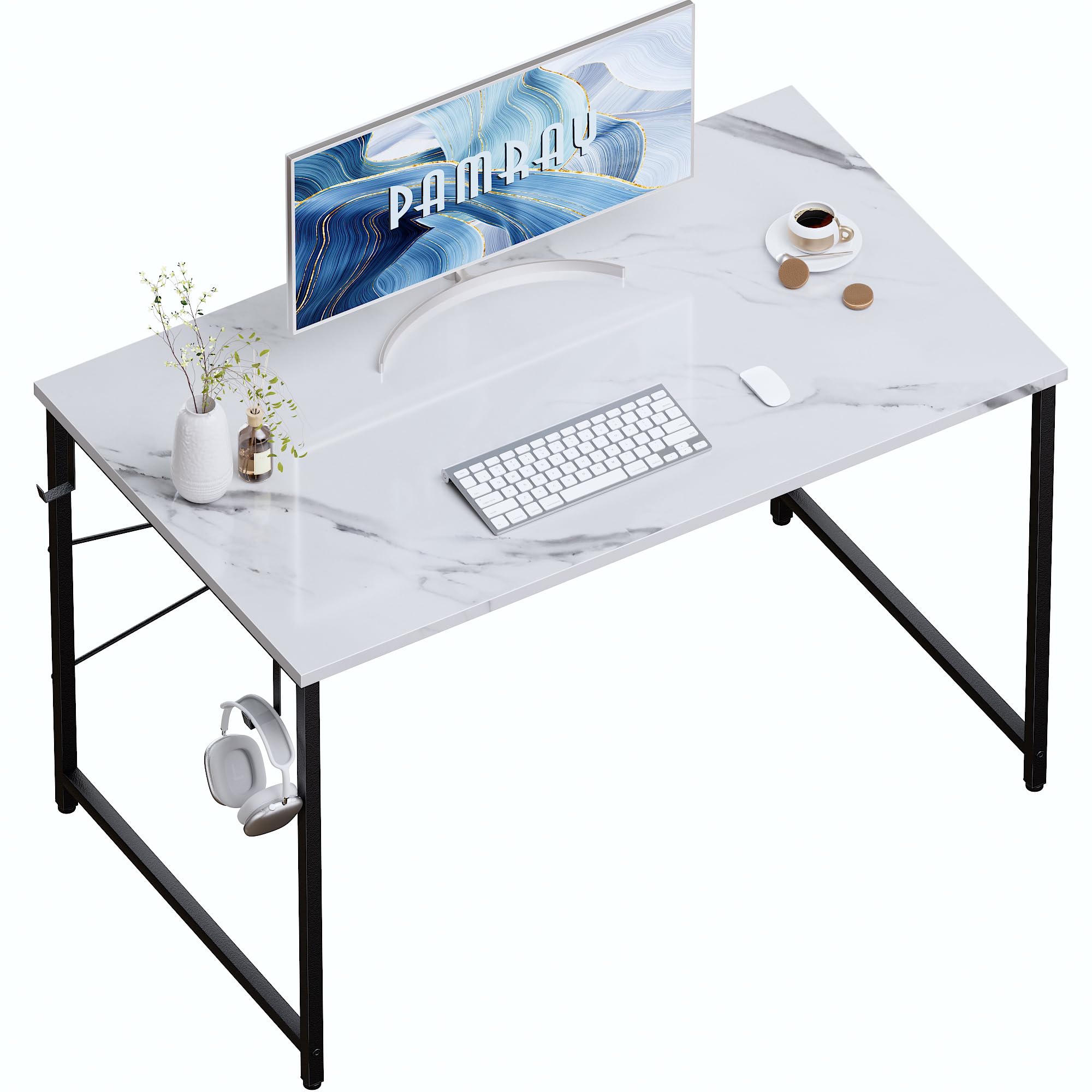 Snapklik.com : Pamray 40 Inch Computer Desk For Small Spaces, Home ...