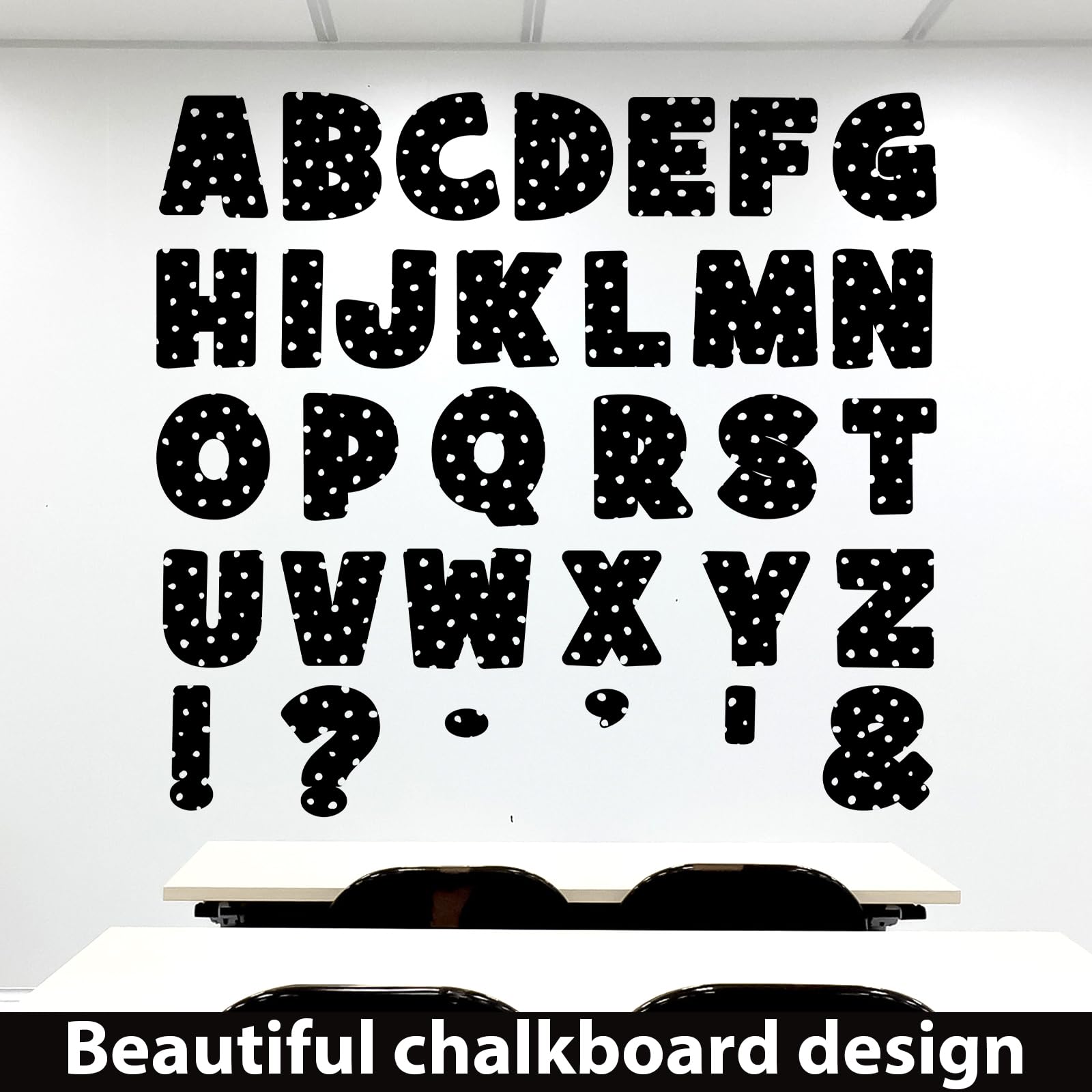 Snapklik.com : Qyeahkj 150 PCS Large 7" Font Bulletin Board Letters ...