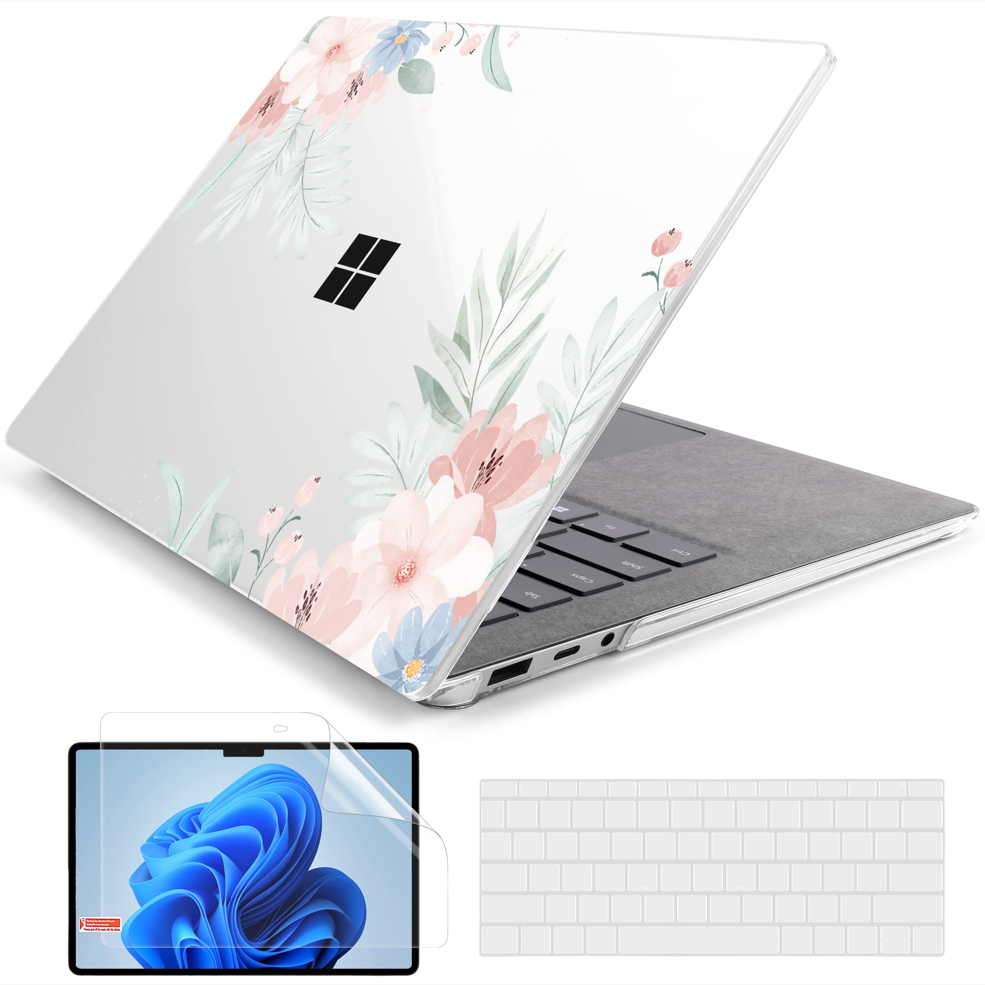 Amazon.com: Batianda Case for 13.5" Microsoft Surface Laptop 5 4/3 with ...