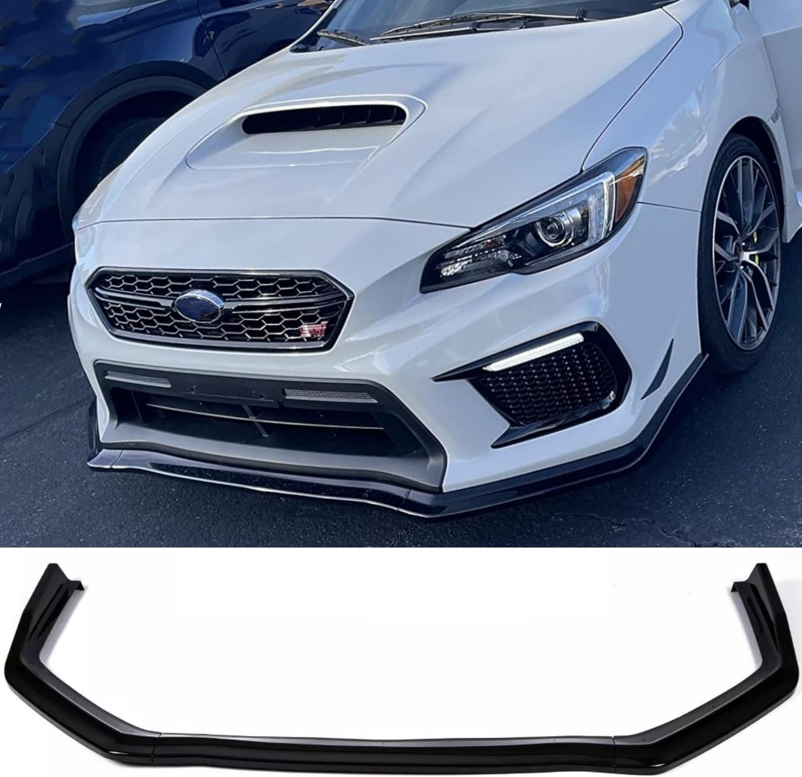 Amazon.com: cciyu Front Lip Body Kit Fits for 2015-2020 for Subaru WRX ...