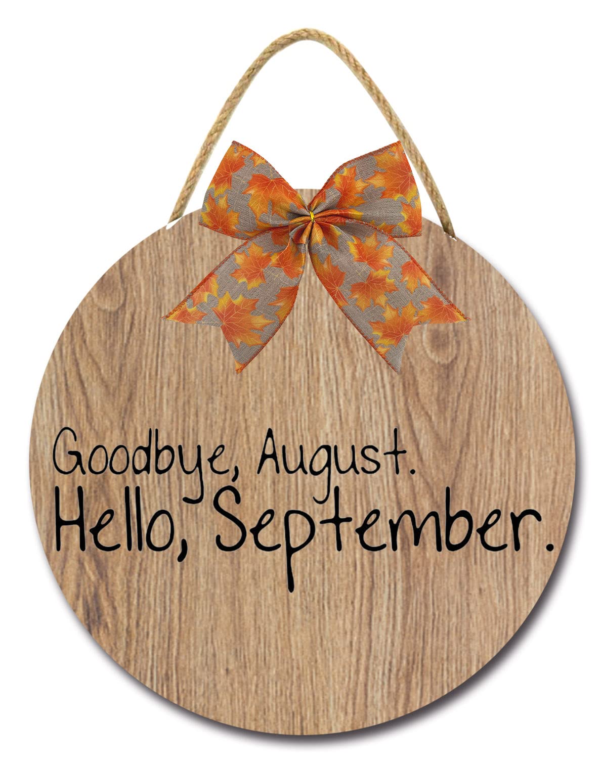 Bye August Hello September