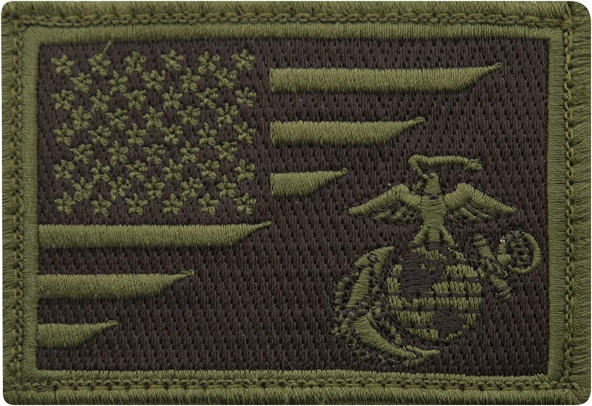 Amazon.com: Antrix 2 Pcs Military American Flag U.S Armed Forces ...