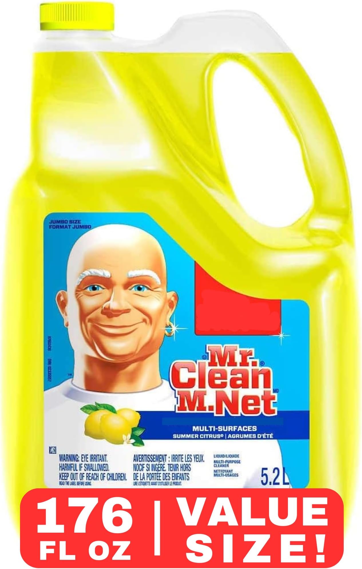 Amazon.com: Mr. Clean with Unstopables Fresh Scent Multi-Surface ...