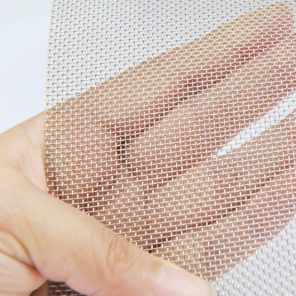 TIMESETL 304 Stainless Steel Woven Wire 20 Mesh 12 X24 30cmX60cm